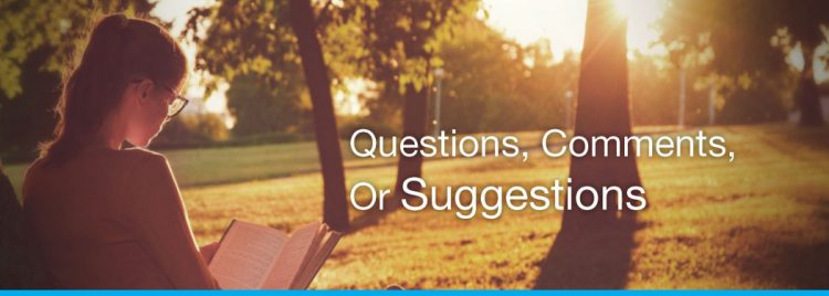 Questions and Suggestions | Aneko Press