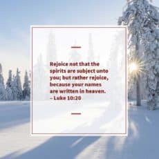 Rejoice That Your Name Is Written in Heaven | Aneko Press